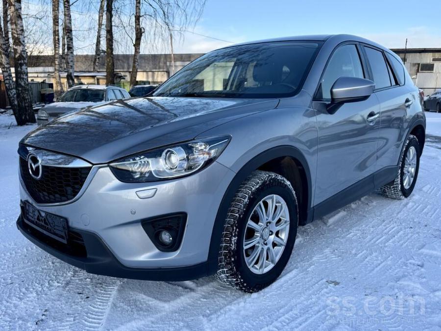 Grey Mazda CX-5 2013 in Riga, with an engine capacity of 2.20 L and mileage of 0 thousand km for 7550 €, photo 1 on AUTOMOTO.COM.LV