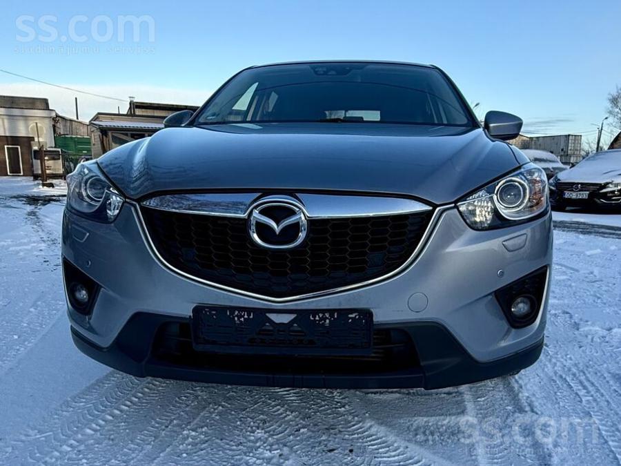 Grey Mazda CX-5 2013 in Riga, with an engine capacity of 2.20 L and mileage of 0 thousand km for 7550 €, photo 3 on AUTOMOTO.COM.LV