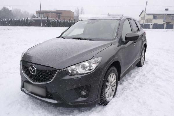Grey Mazda CX-5 2013 in Siauliai, with an engine capacity of 2.19 L and mileage of 250 thousand km for 2800 €, photo 1 on AUTOMOTO.COM.LV