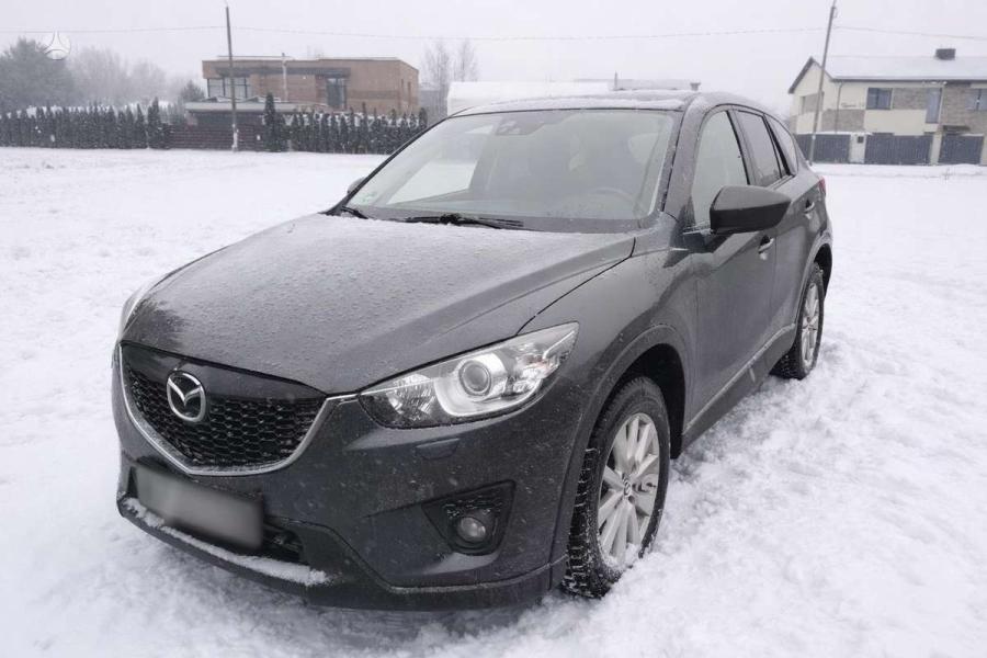 Grey Mazda CX-5 2013 in Siauliai, with an engine capacity of 2.19 L and mileage of 250 thousand km for 2800 €, photo 1 on AUTOMOTO.COM.LV