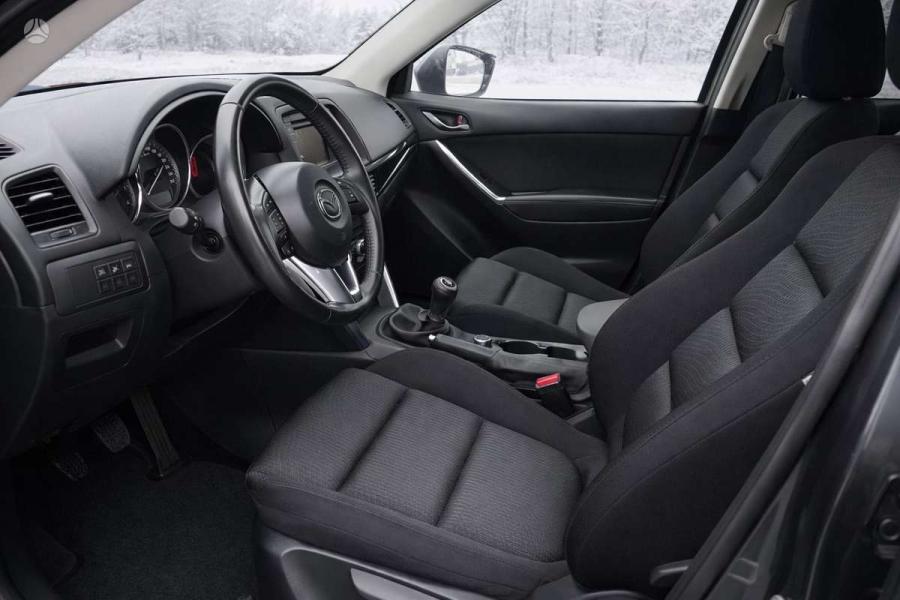 Grey Mazda CX-5 2013 in Siauliai, with an engine capacity of 2.19 L and mileage of 250 thousand km for 2800 €, photo 9 on AUTOMOTO.COM.LV