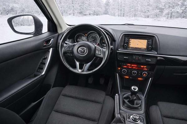 Grey Mazda CX-5 2013 in Siauliai, with an engine capacity of 2.19 L and mileage of 250 thousand km for 2800 €, photo 10 on AUTOMOTO.COM.LV