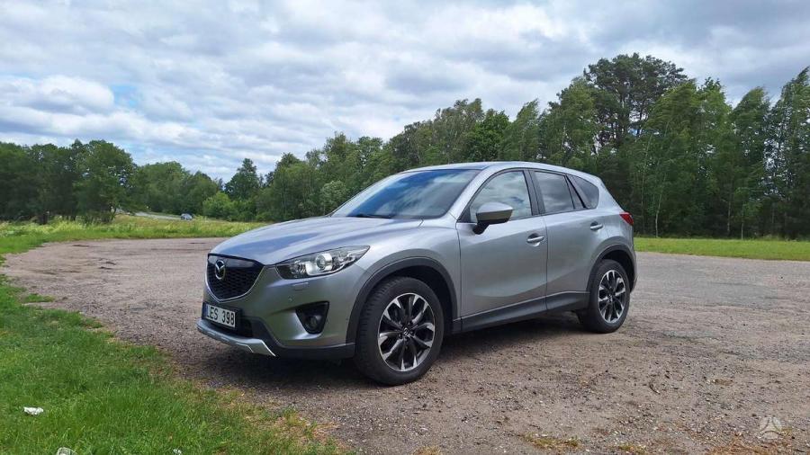 Grey Mazda CX-5 2013 in Kaunas, with an engine capacity of 2.20 L and mileage of 182 thousand km for 6900 €, photo 1 on AUTOMOTO.COM.LV