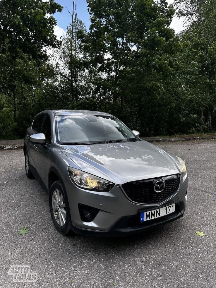 Grey Mazda CX-5 2013 in Plunge, with an engine capacity of 2.20 L and mileage of 224 thousand km for 7200 €, photo 1 on AUTOMOTO.COM.LV