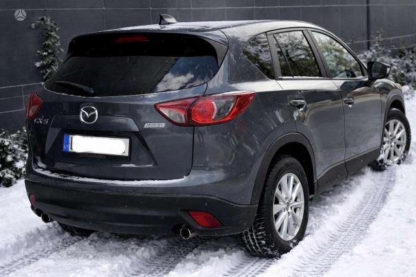 Pelēks Mazda CX-5 2013 Klaipėda, ar dzinēja tilpumu 2.19 L un nobraukumu 297 tūkst. km par 6850 €, foto 3 vietnē AUTOMOTO.COM.LV