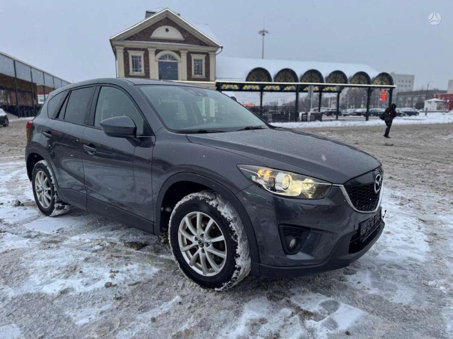 Pelēks Mazda CX-5 2013 Kauņa, ar dzinēja tilpumu 2.19 L un nobraukumu 164 tūkst. km par 6500 €, foto 3 vietnē AUTOMOTO.COM.LV