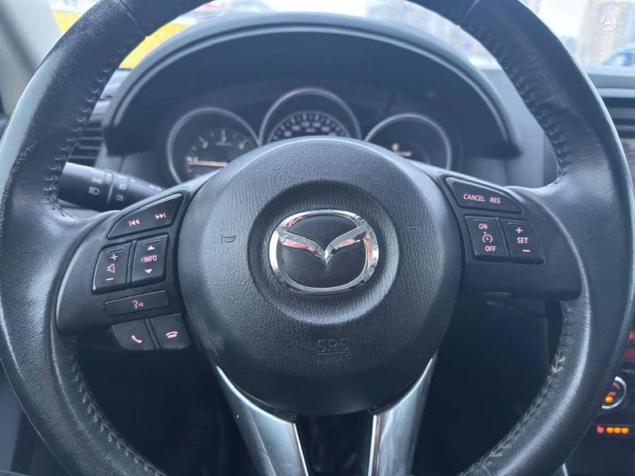 Pelēks Mazda CX-5 2013 Kauņa, ar dzinēja tilpumu 2.19 L un nobraukumu 164 tūkst. km par 6500 €, foto 18 vietnē AUTOMOTO.COM.LV