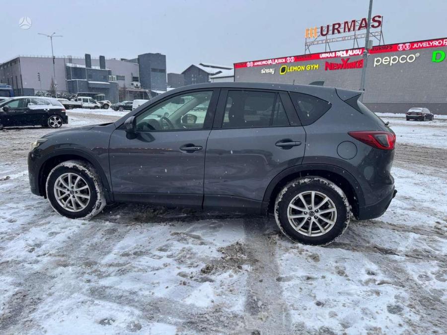 Grey Mazda CX-5 2013 in Kaunas, with an engine capacity of 2.19 L and mileage of 164 thousand km for 6500 €, photo 8 on AUTOMOTO.COM.LV