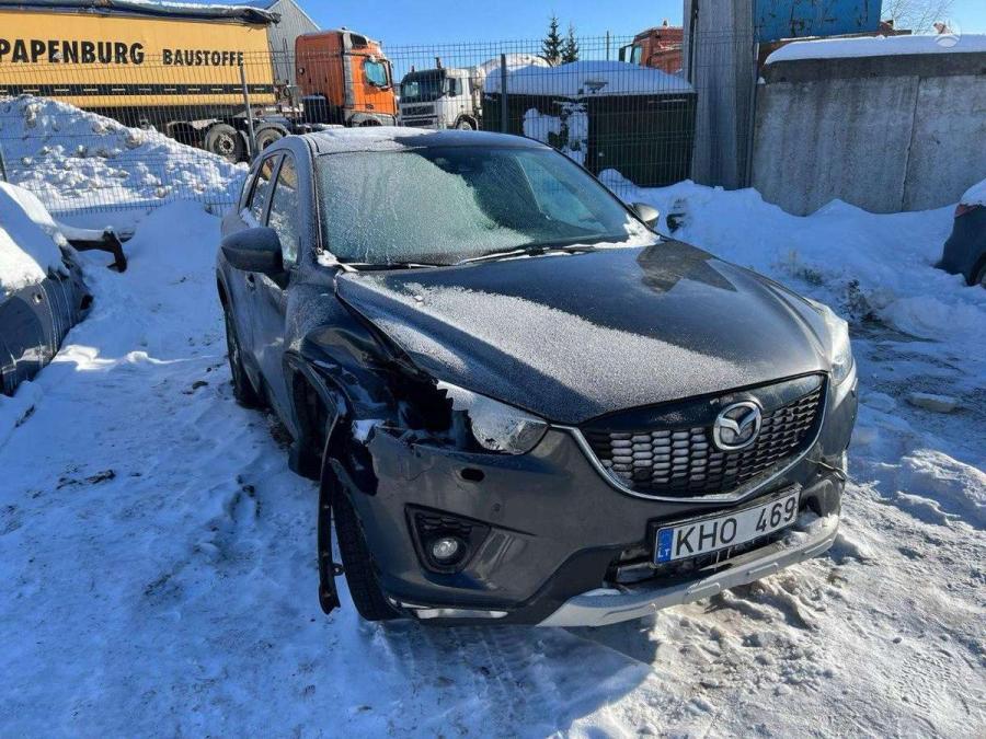 Серый Мазда СХ-5 2013 в Клайпеда, объемом двигателя 2.19 л и пробегом 230 тыс. км за 4100 €, фото 4 на AUTOMOTO.COM.LV
