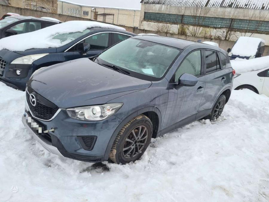 Grey Mazda CX-5 2013 in Taurage, with an engine capacity of 2.19 L and mileage of 227 thousand km for 3200 €, photo 1 on AUTOMOTO.COM.LV
