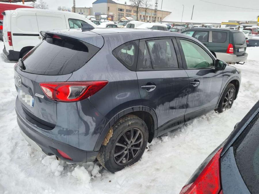 Grey Mazda CX-5 2013 in Taurage, with an engine capacity of 2.19 L and mileage of 227 thousand km for 3200 €, photo 3 on AUTOMOTO.COM.LV
