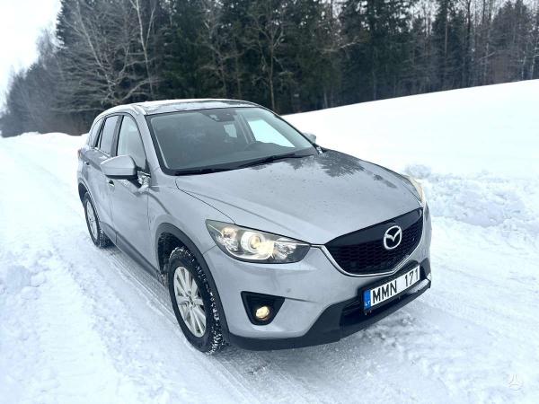 Grey Mazda CX-5 2013 in Plunge, with an engine capacity of 2.20 L and mileage of 230 thousand km for 6450 €, photo 1 on AUTOMOTO.COM.LV