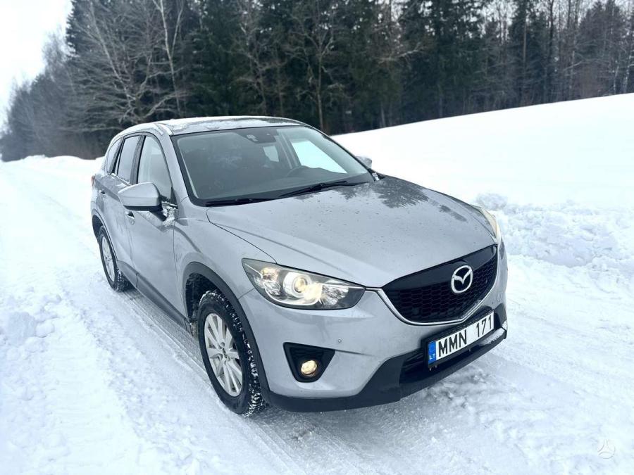 Grey Mazda CX-5 2013 in Plunge, with an engine capacity of 2.20 L and mileage of 230 thousand km for 6450 €, photo 1 on AUTOMOTO.COM.LV