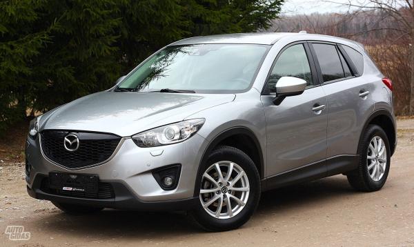 Grey Mazda CX-5 2013 in Petrikaiciai, with an engine capacity of 2.20 L and mileage of 222 thousand km for 7699 €, photo 2 on AUTOMOTO.COM.LV