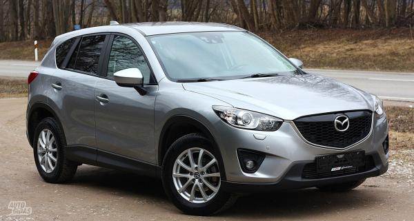 Grey Mazda CX-5 2013 in Petrikaiciai, with an engine capacity of 2.20 L and mileage of 222 thousand km for 7699 €, photo 6 on AUTOMOTO.COM.LV