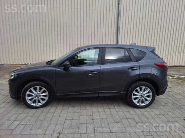 Grey Mazda CX-5 2013 in Saldus, with an engine capacity of 2.20 L and mileage of 315 thousand km for 5950 €, photo 2 on AUTOMOTO.COM.LV
