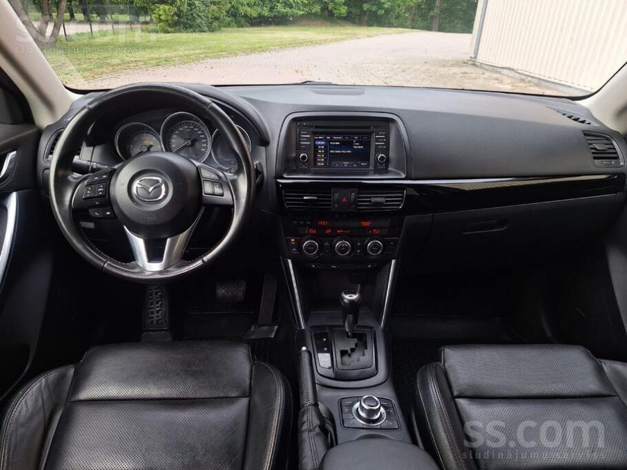 Grey Mazda CX-5 2013 in Saldus, with an engine capacity of 2.20 L and mileage of 315 thousand km for 5950 €, photo 7 on AUTOMOTO.COM.LV