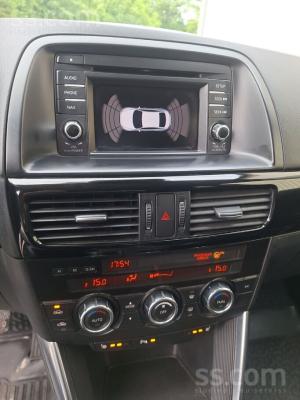 Grey Mazda CX-5 2013 in Saldus, with an engine capacity of 2.20 L and mileage of 315 thousand km for 5950 €, photo 9 on AUTOMOTO.COM.LV