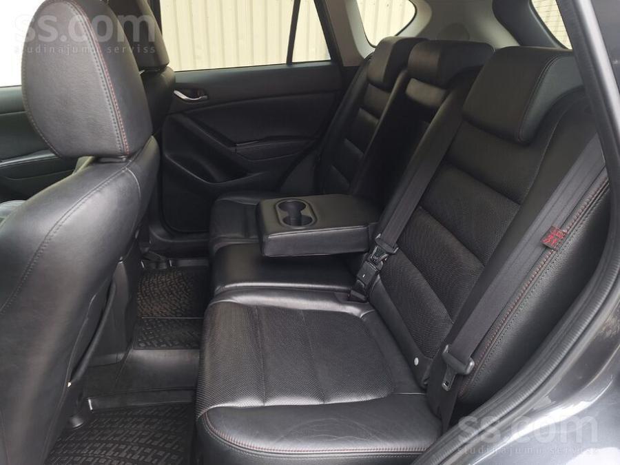 Grey Mazda CX-5 2013 in Saldus, with an engine capacity of 2.20 L and mileage of 315 thousand km for 5950 €, photo 12 on AUTOMOTO.COM.LV
