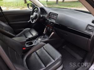 Grey Mazda CX-5 2013 in Saldus, with an engine capacity of 2.20 L and mileage of 315 thousand km for 5950 €, photo 14 on AUTOMOTO.COM.LV
