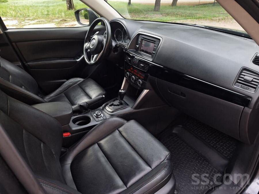 Grey Mazda CX-5 2013 in Saldus, with an engine capacity of 2.20 L and mileage of 315 thousand km for 5950 €, photo 14 on AUTOMOTO.COM.LV