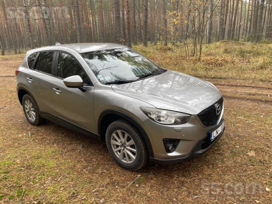 Pelēks Mazda CX-5 2013 Ogre, ar dzinēja tilpumu 2.20 L un nobraukumu 285 tūkst. km par 8000 €, foto 1 vietnē AUTOMOTO.COM.LV