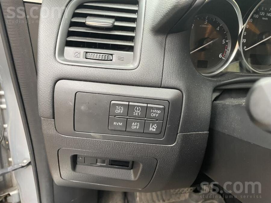 Pelēks Mazda CX-5 2013 Ogre, ar dzinēja tilpumu 2.20 L un nobraukumu 285 tūkst. km par 8000 €, foto 5 vietnē AUTOMOTO.COM.LV