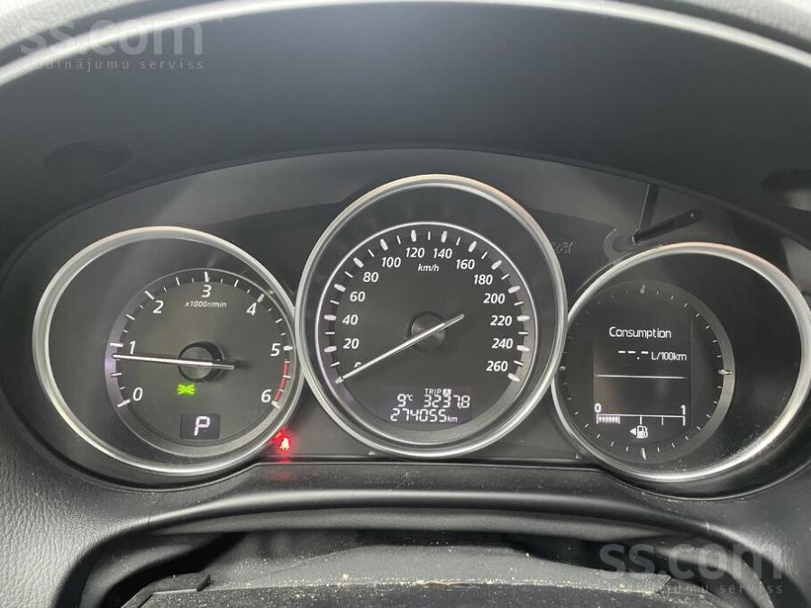 Pelēks Mazda CX-5 2013 Ogre, ar dzinēja tilpumu 2.20 L un nobraukumu 285 tūkst. km par 8000 €, foto 9 vietnē AUTOMOTO.COM.LV