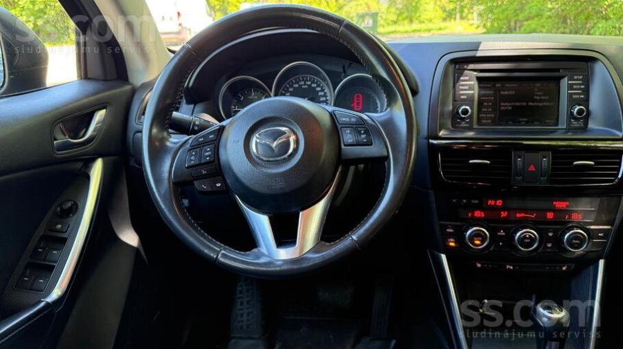 Pelēks Mazda CX-5 2013 Saldus, ar dzinēja tilpumu 2.20 L un nobraukumu 308 tūkst. km par 5750 €, foto 7 vietnē AUTOMOTO.COM.LV