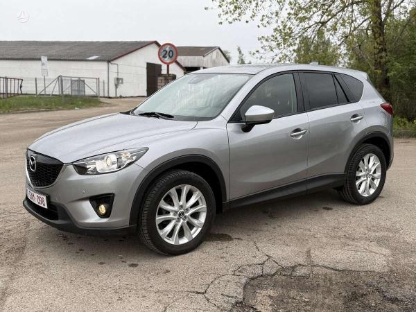 Grey Mazda CX-5 2013 in Taurage, with an engine capacity of 2.19 L and mileage of 178 thousand km for 5800 €, photo 8 on AUTOMOTO.COM.LV