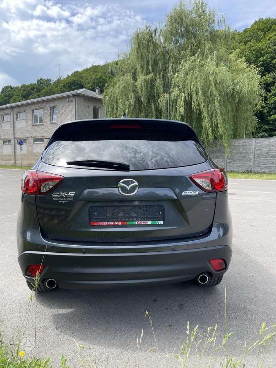 Grey Mazda CX-5 2013 in Kaunas, with an engine capacity of 2.19 L and mileage of 224 thousand km for 5650 €, photo 7 on AUTOMOTO.COM.LV