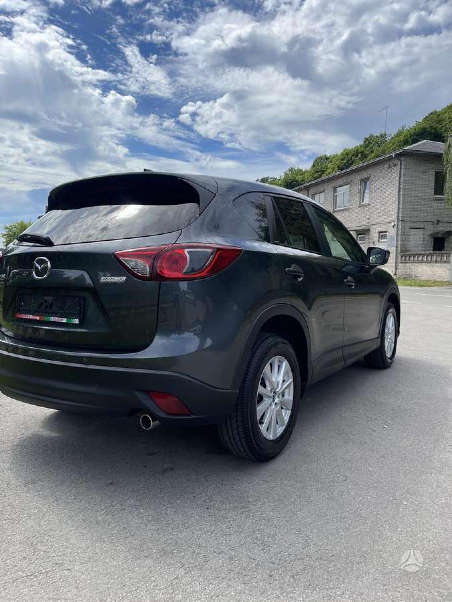 Grey Mazda CX-5 2013 in Kaunas, with an engine capacity of 2.19 L and mileage of 224 thousand km for 5650 €, photo 8 on AUTOMOTO.COM.LV