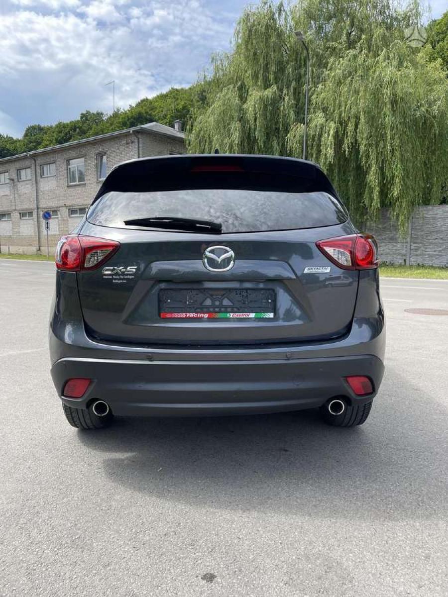 Grey Mazda CX-5 2013 in Kaunas, with an engine capacity of 2.19 L and mileage of 224 thousand km for 5650 €, photo 10 on AUTOMOTO.COM.LV