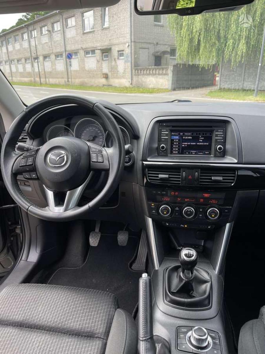 Grey Mazda CX-5 2013 in Kaunas, with an engine capacity of 2.19 L and mileage of 224 thousand km for 5650 €, photo 14 on AUTOMOTO.COM.LV