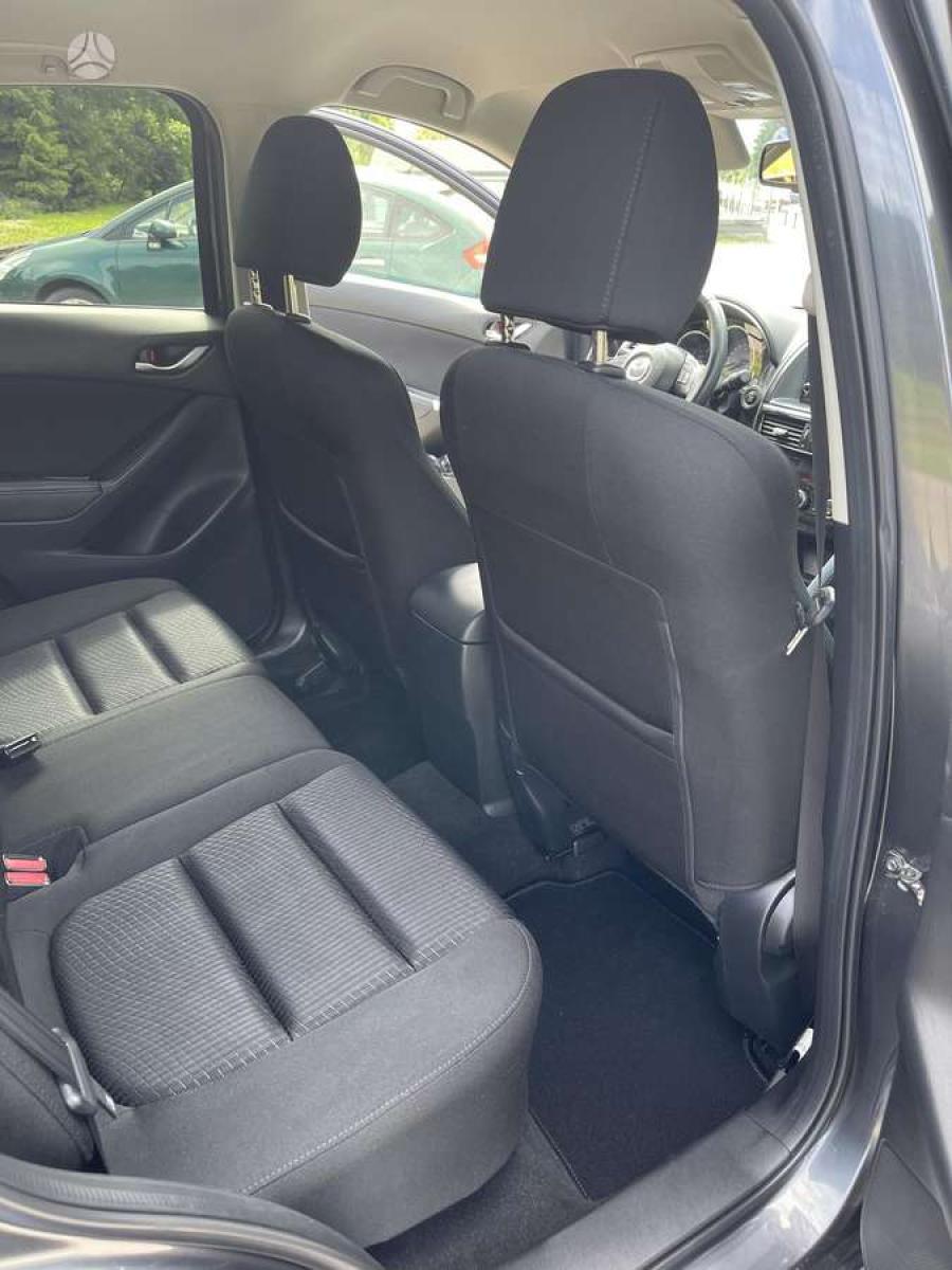 Grey Mazda CX-5 2013 in Kaunas, with an engine capacity of 2.19 L and mileage of 224 thousand km for 5650 €, photo 15 on AUTOMOTO.COM.LV