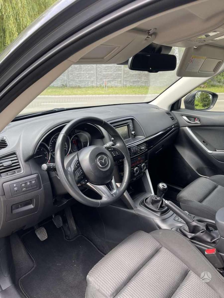 Grey Mazda CX-5 2013 in Kaunas, with an engine capacity of 2.19 L and mileage of 224 thousand km for 5650 €, photo 16 on AUTOMOTO.COM.LV
