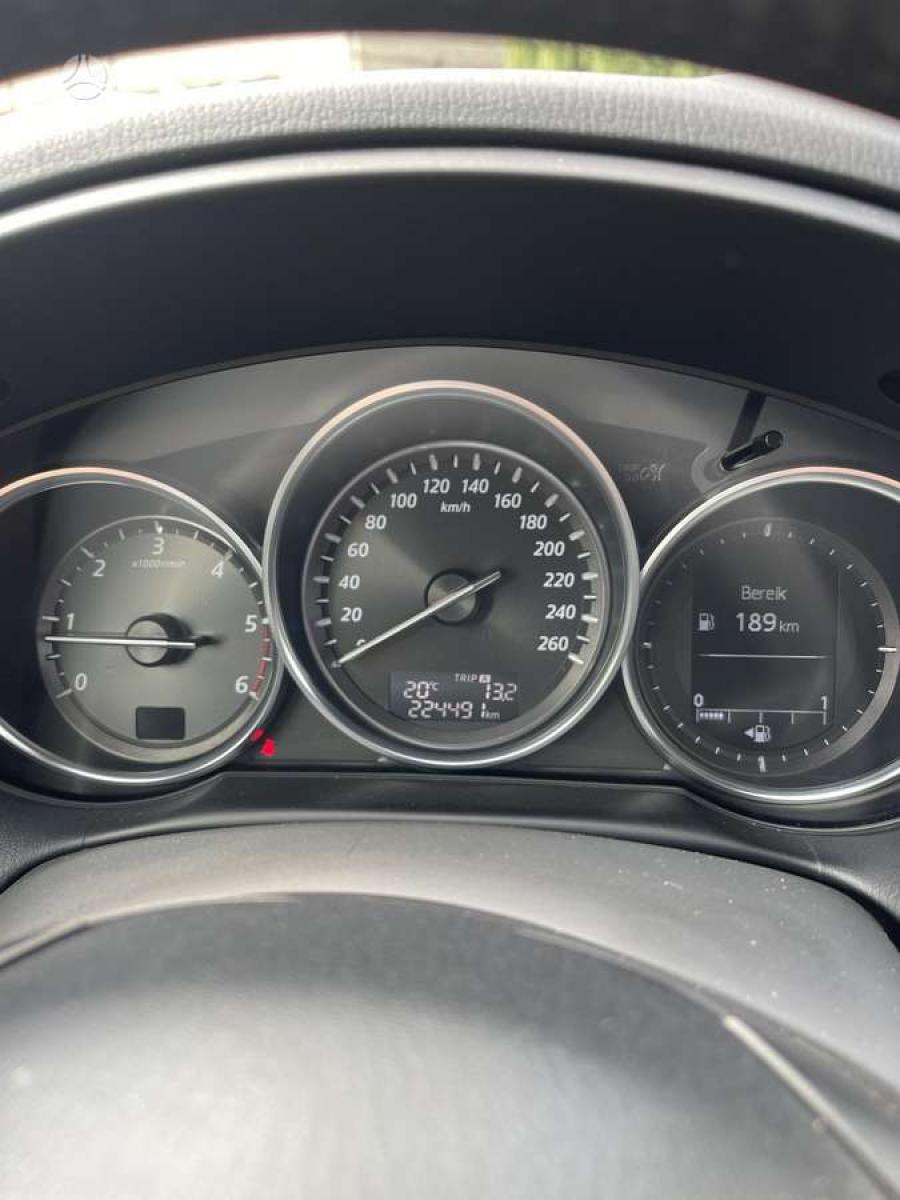 Grey Mazda CX-5 2013 in Kaunas, with an engine capacity of 2.19 L and mileage of 224 thousand km for 5650 €, photo 20 on AUTOMOTO.COM.LV