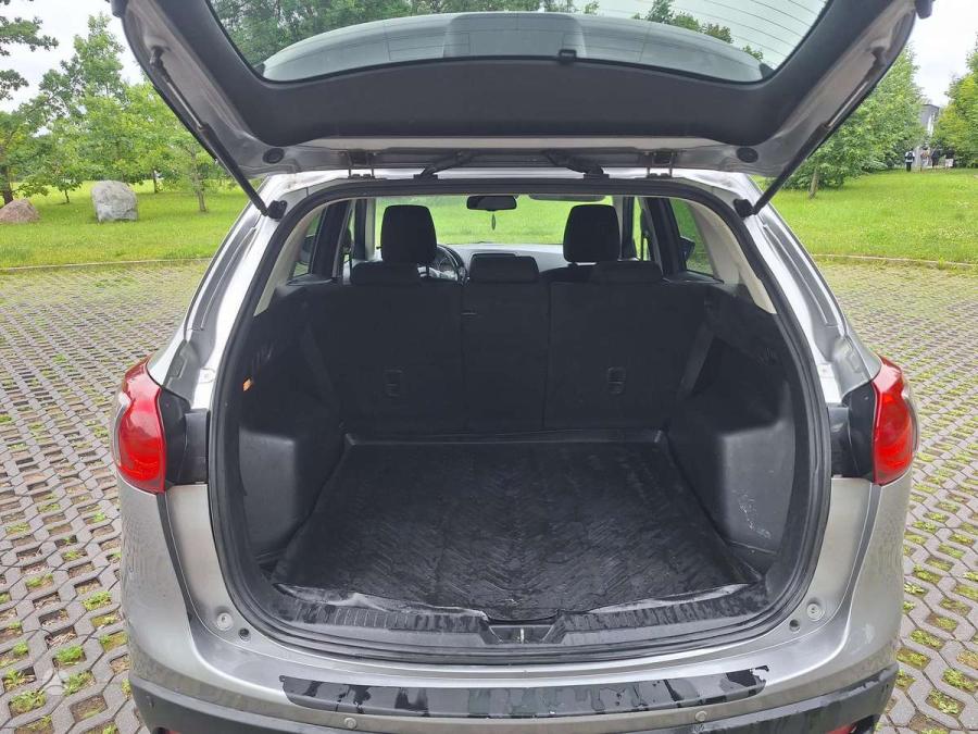 Grey Mazda CX-5 2013 in Panevezys, with an engine capacity of 2.19 L and mileage of 197 thousand km for 3900 €, photo 10 on AUTOMOTO.COM.LV
