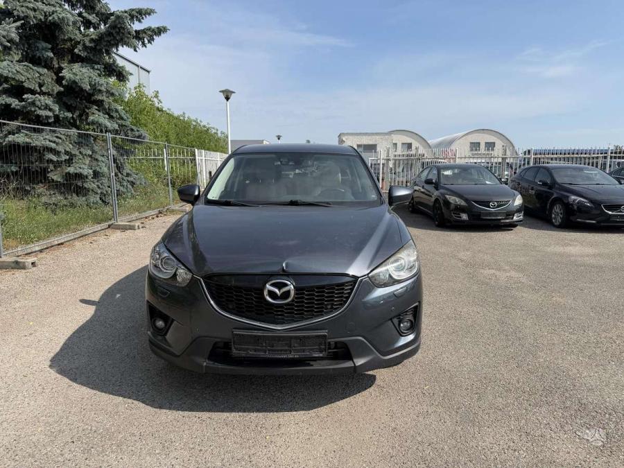 Pelēks Mazda CX-5 2013 Marijampole, ar dzinēja tilpumu 2.19 L un nobraukumu 234 tūkst. km par 4550 €, foto 3 vietnē AUTOMOTO.COM.LV