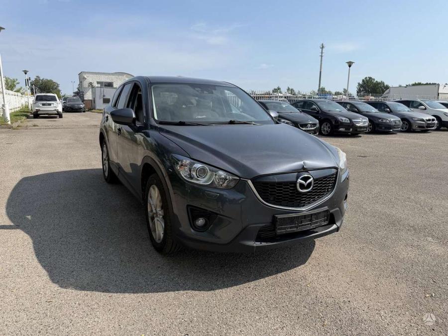 Pelēks Mazda CX-5 2013 Marijampole, ar dzinēja tilpumu 2.19 L un nobraukumu 234 tūkst. km par 4550 €, foto 4 vietnē AUTOMOTO.COM.LV