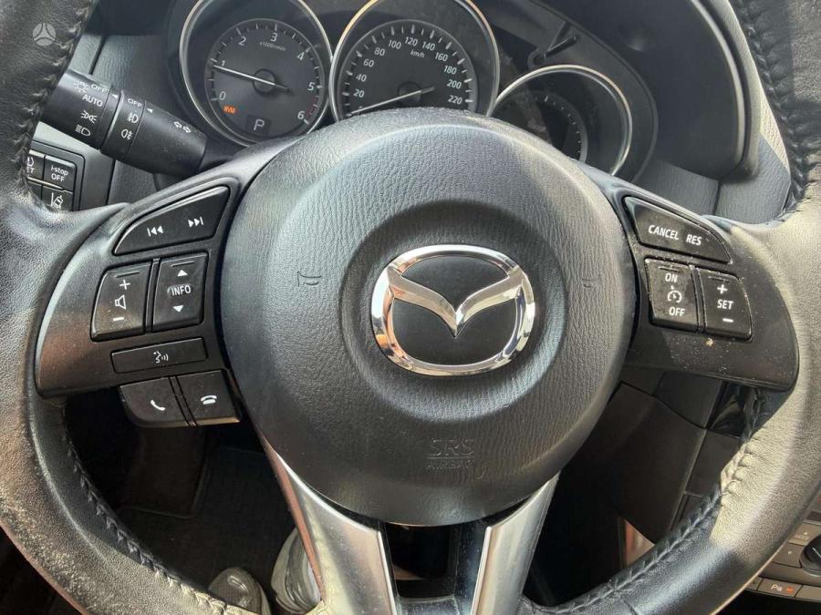 Pelēks Mazda CX-5 2013 Marijampole, ar dzinēja tilpumu 2.19 L un nobraukumu 234 tūkst. km par 4550 €, foto 14 vietnē AUTOMOTO.COM.LV