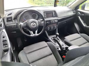 Grey Mazda CX-5 2013 in Kelme, with an engine capacity of 2.20 L and mileage of 249 thousand km for 5300 €, photo 8 on AUTOMOTO.COM.LV