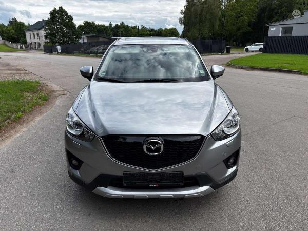 Grey Mazda CX-5 2013 in Panevezys, with an engine capacity of 2.19 L and mileage of 134 thousand km for 6999 €, photo 7 on AUTOMOTO.COM.LV