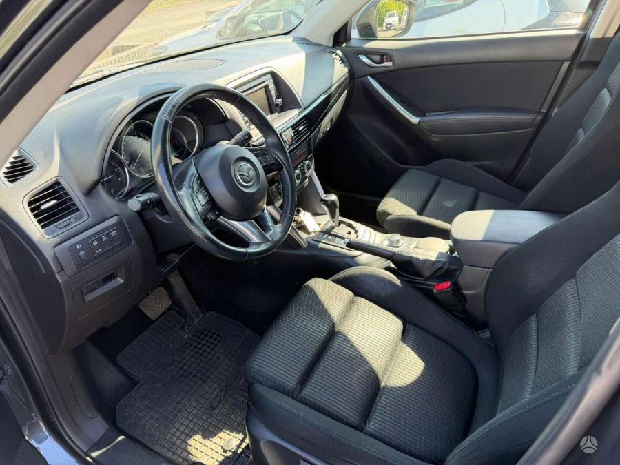Grey Mazda CX-5 2013 in Panevezys, with an engine capacity of 2.19 L and mileage of 187 thousand km for 6350 €, photo 7 on AUTOMOTO.COM.LV