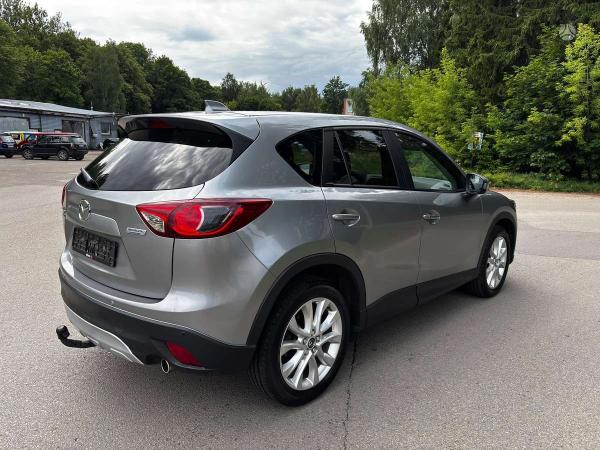 Grey Mazda CX-5 2013 in Panevezys, with an engine capacity of 2.19 L and mileage of 134 thousand km for 6999 €, photo 6 on AUTOMOTO.COM.LV