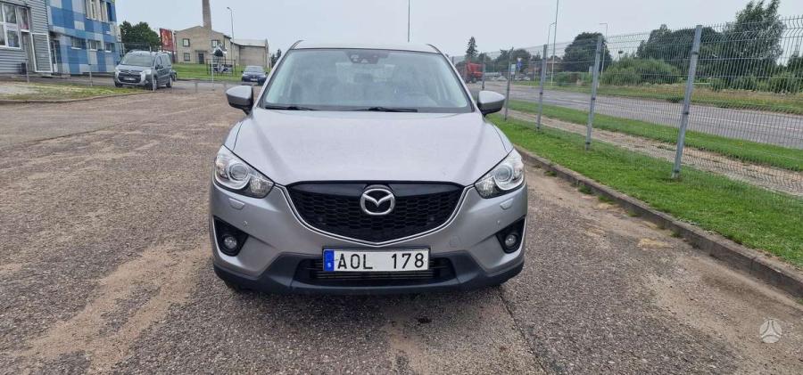 Pelēks Mazda CX-5 2013 Telšiai, ar dzinēja tilpumu 2.19 L un nobraukumu 296 tūkst. km par 6250 €, foto 4 vietnē AUTOMOTO.COM.LV