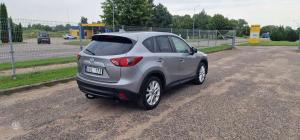 Pelēks Mazda CX-5 2013 Telšiai, ar dzinēja tilpumu 2.19 L un nobraukumu 296 tūkst. km par 6250 €, foto 6 vietnē AUTOMOTO.COM.LV