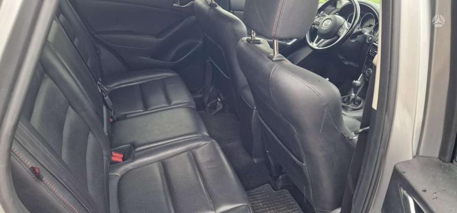 Pelēks Mazda CX-5 2013 Telšiai, ar dzinēja tilpumu 2.19 L un nobraukumu 296 tūkst. km par 6250 €, foto 14 vietnē AUTOMOTO.COM.LV