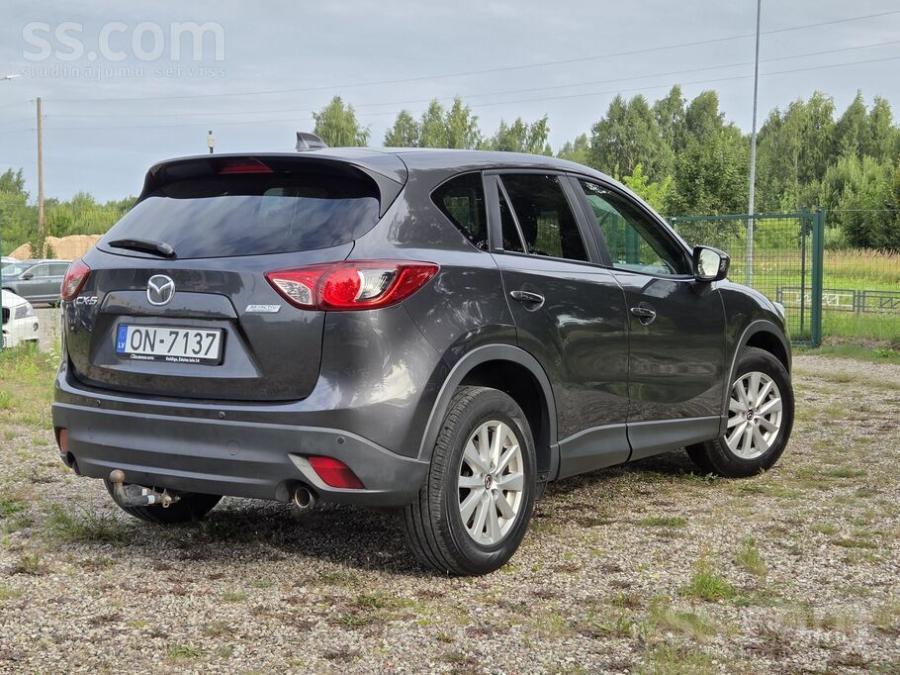 Pelēks Mazda CX-5 2013 Kuldīga, ar dzinēja tilpumu 2.00 L un nobraukumu 255 tūkst. km par 8400 €, foto 3 vietnē AUTOMOTO.COM.LV