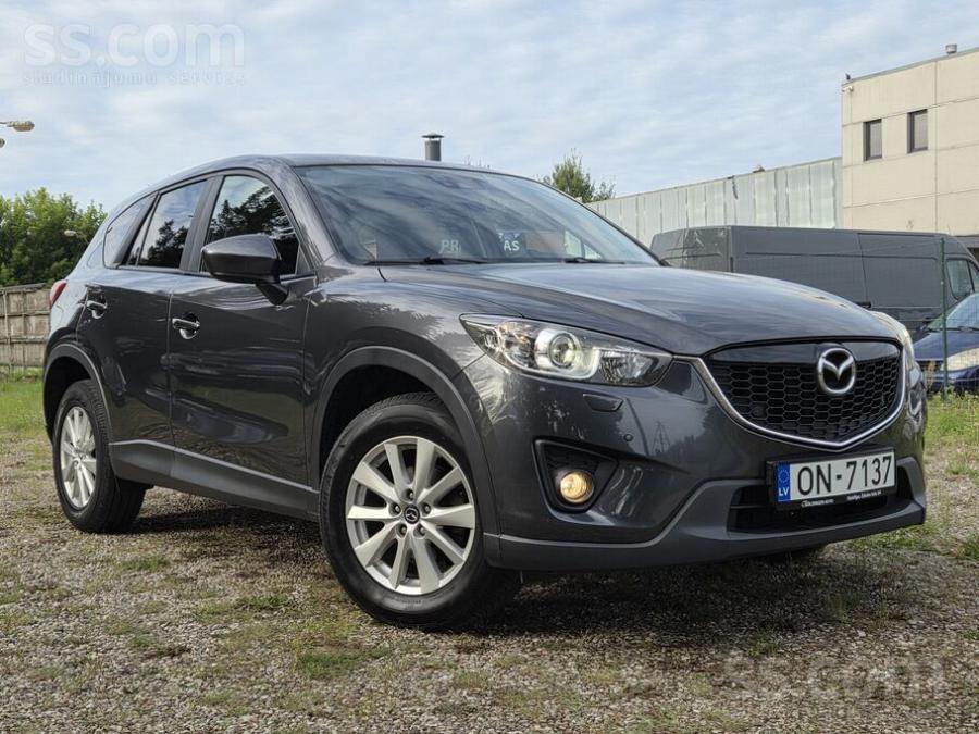 Pelēks Mazda CX-5 2013 Kuldīga, ar dzinēja tilpumu 2.00 L un nobraukumu 255 tūkst. km par 8400 €, foto 4 vietnē AUTOMOTO.COM.LV